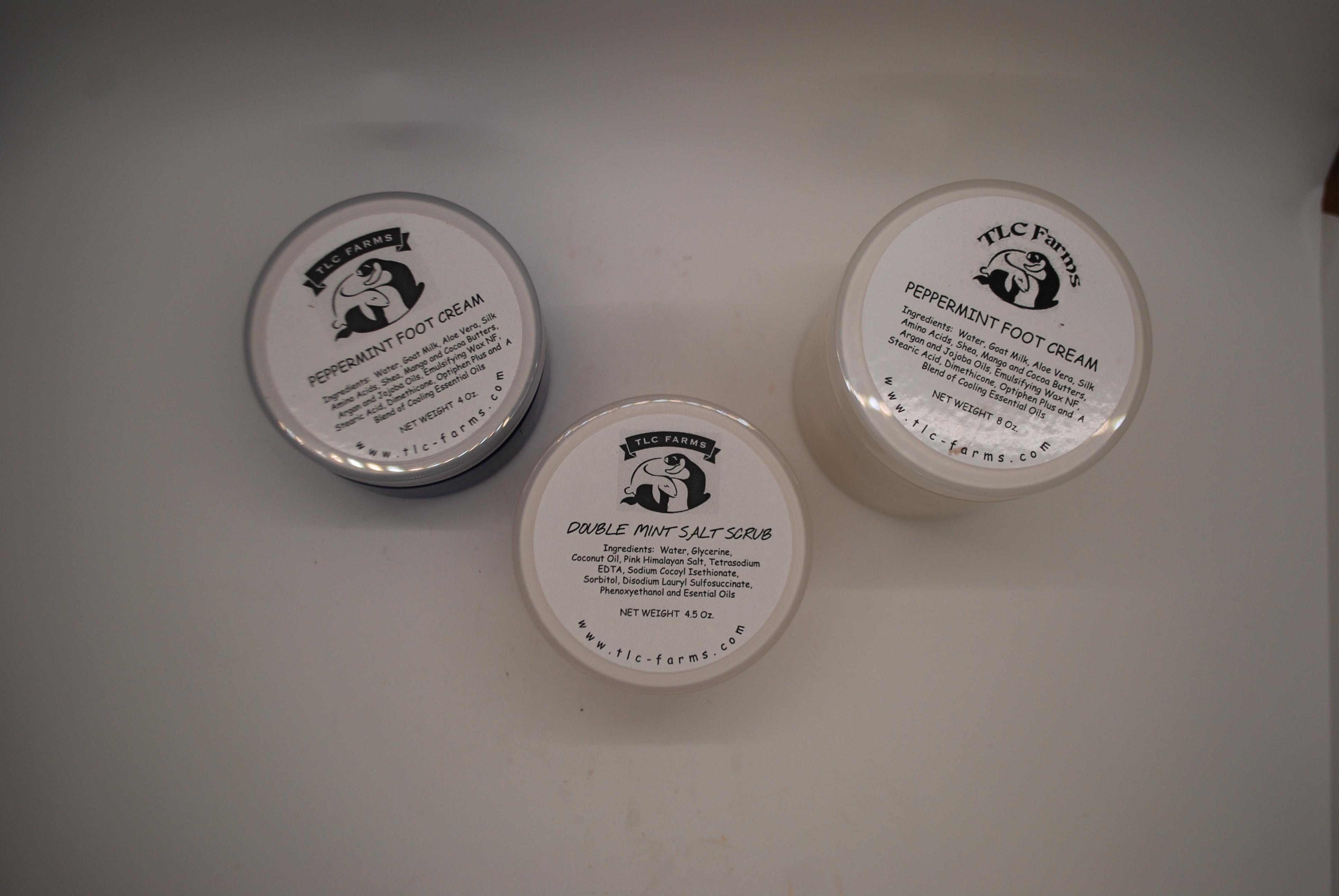 Foot Scrubs and Creams – TLC Farms